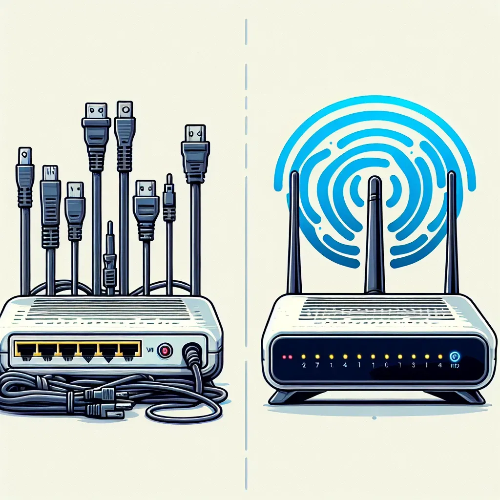 What is the difference between a wired and wireless router? - InstSuch